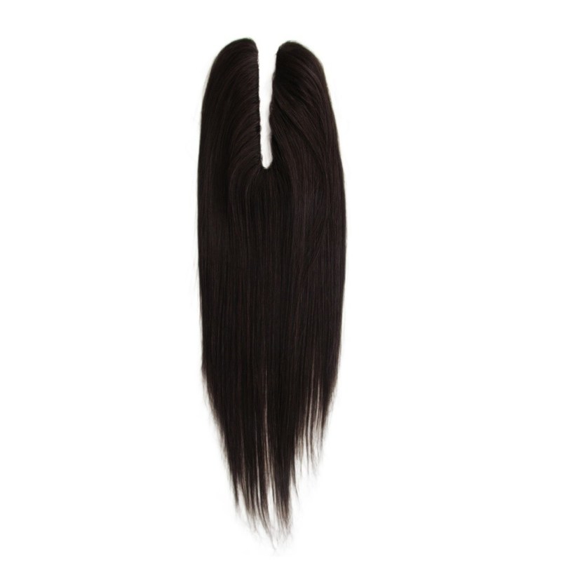Human Hair U Part Topper U Shape Topper Function Add Hair Length and ...